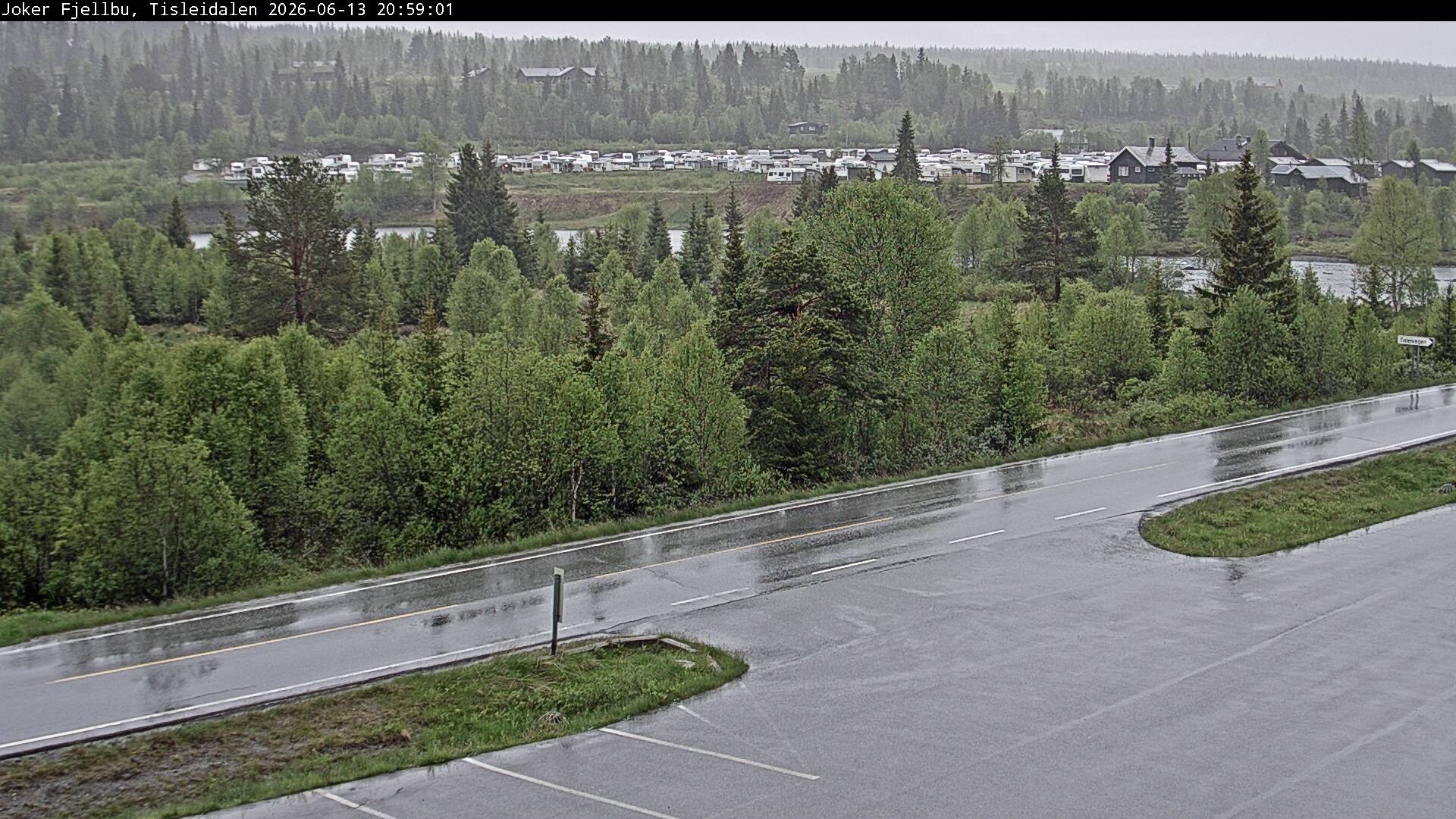 Webkamera Tisleidalen, Valdres - Bjørkestølen Helårscamping